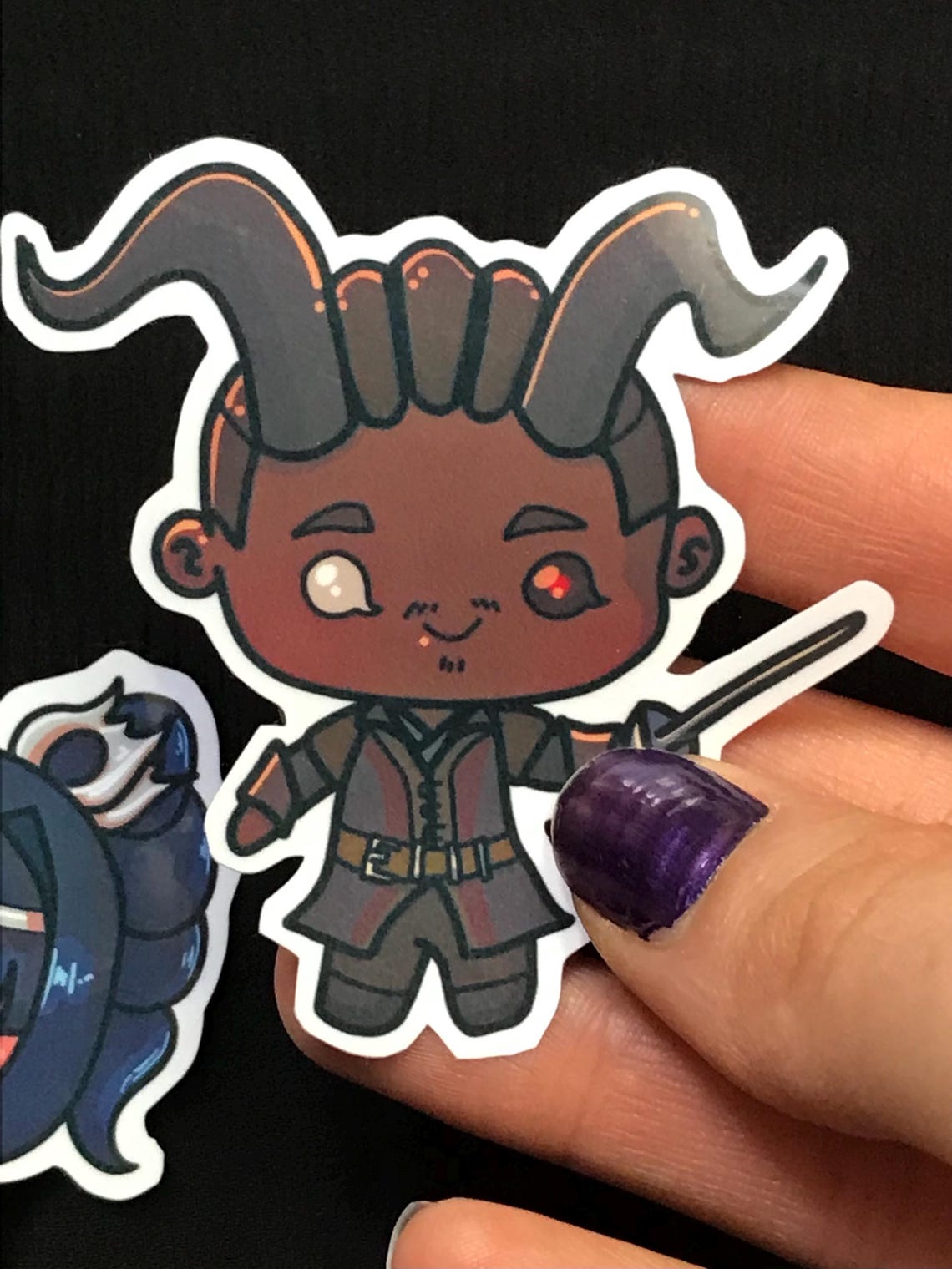 6 PACK BG3 Chibi Companions Fanmade Stickers Fanart Laezel Gale Karlach ...