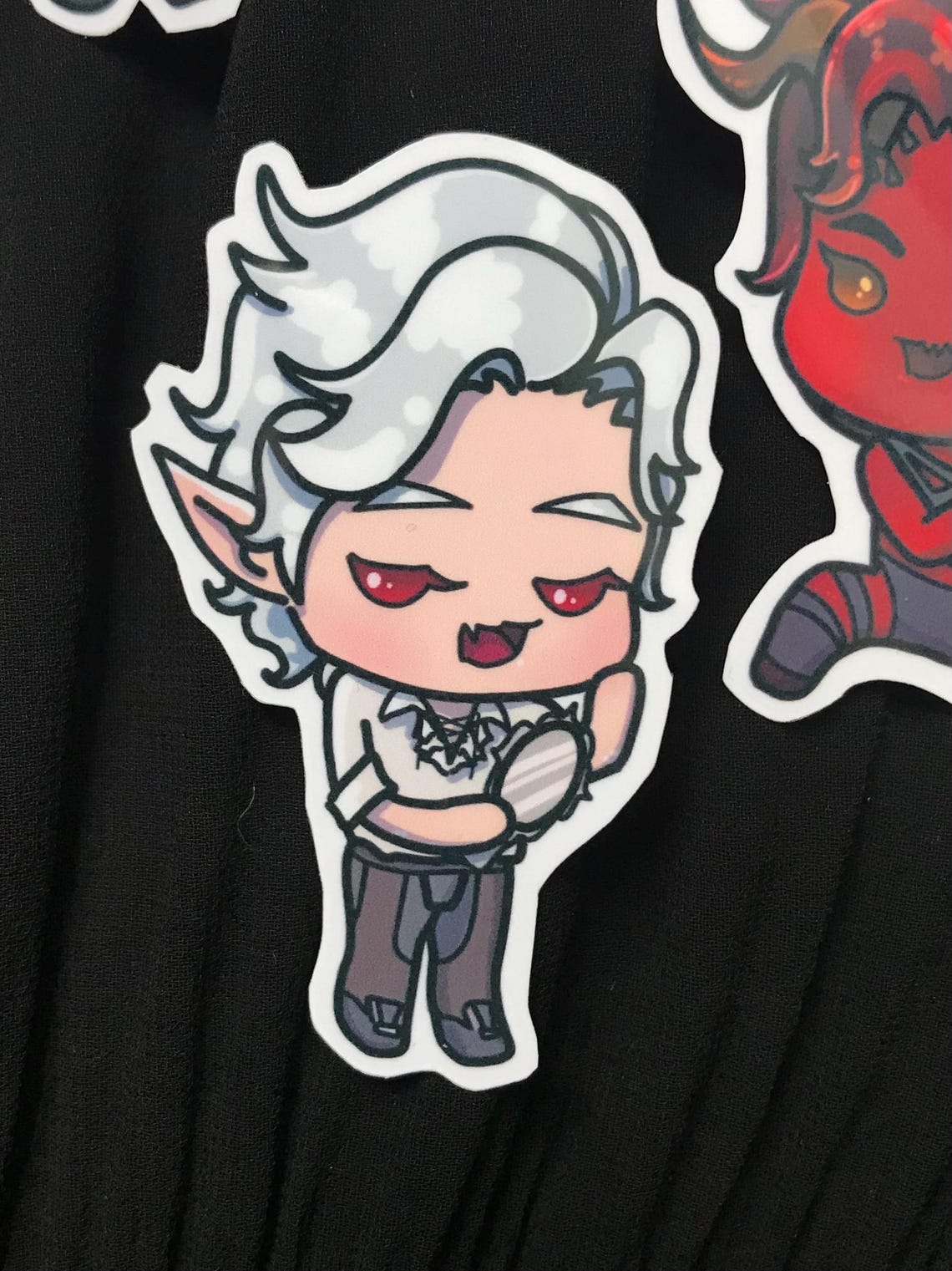 6 PACK BG3 Chibi Companions Fanmade Stickers Fanart Laezel Gale Karlach ...