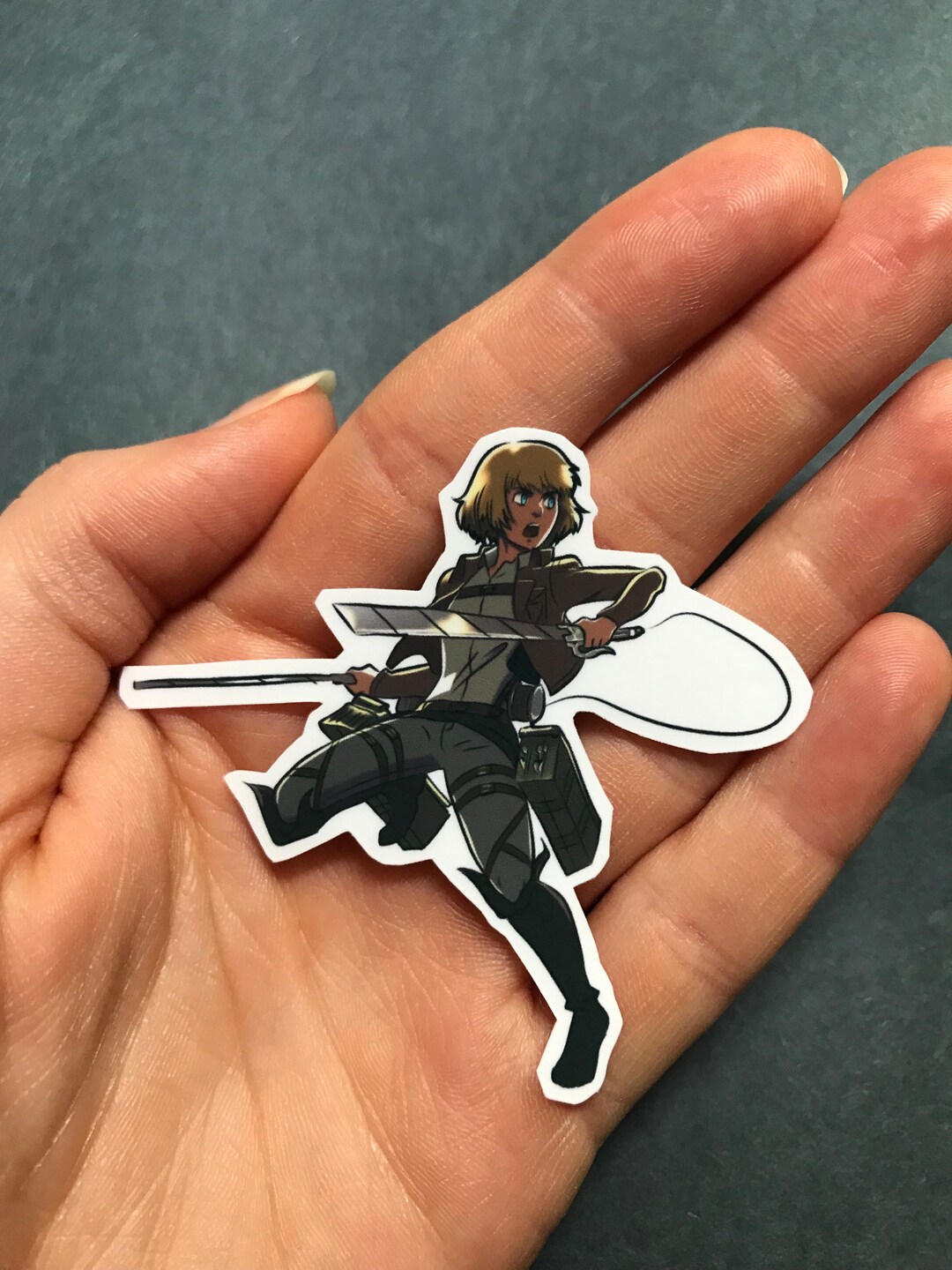 Armin Fanmade Handmade Vinyl Sticker | Fanart AOT Sticker | AOT Anime ...