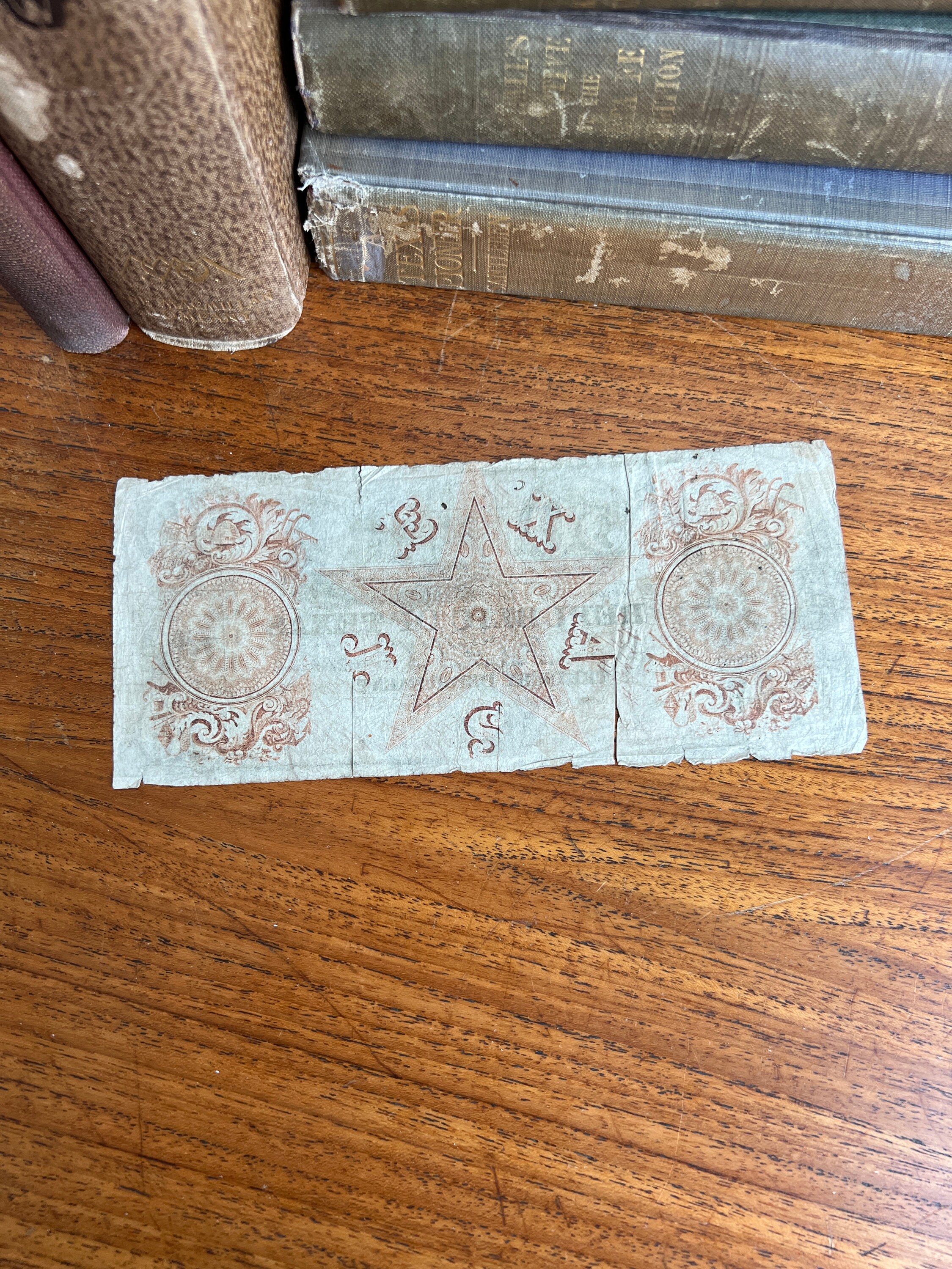 Antique Currency: Republic of Texas 50 Dollar Redback Note - Etsy