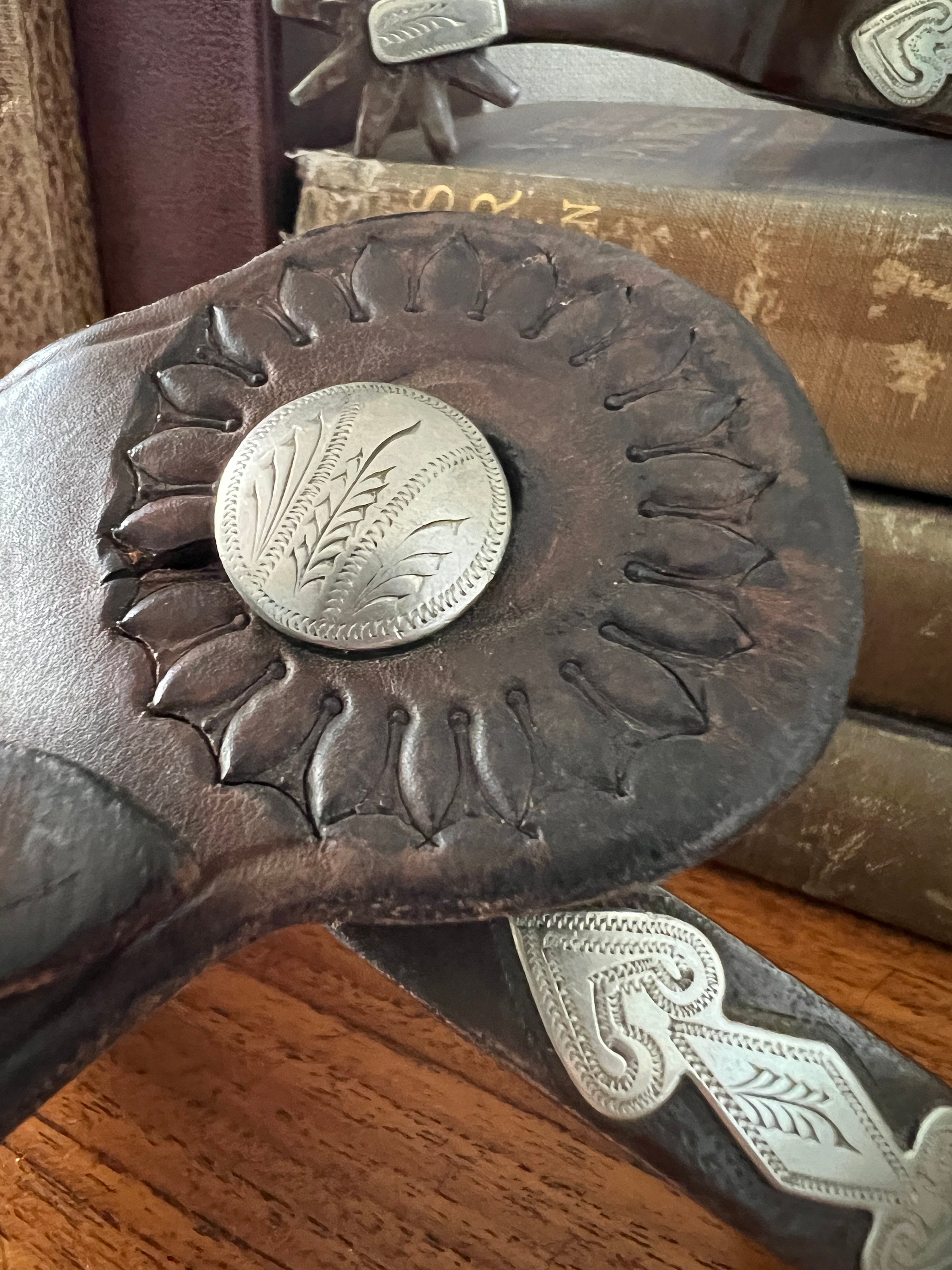 KB & P Pair of Marked Spurs, C. 1912 to 1919 – Antique Texas Cowboy ...