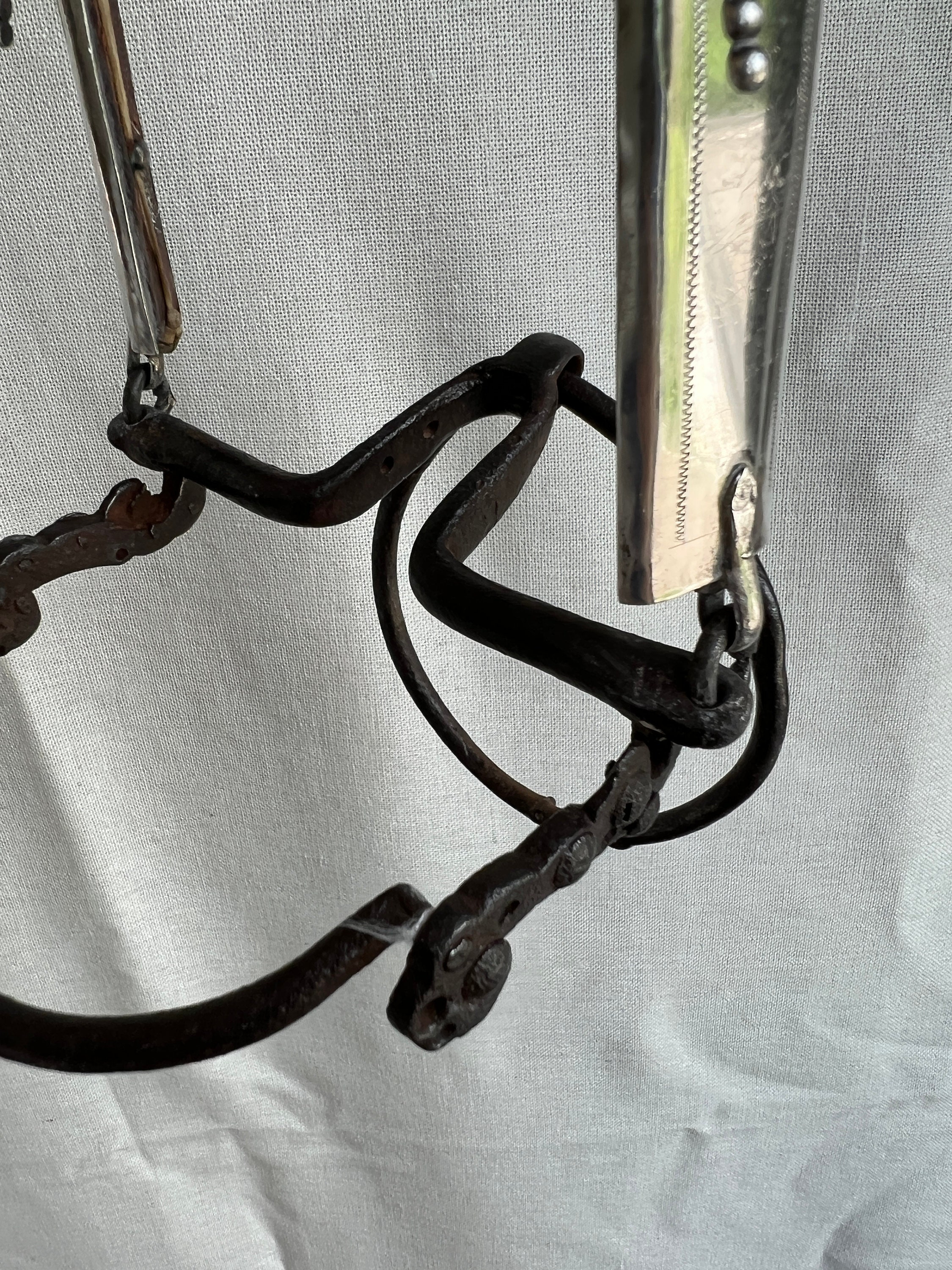 Antique Navajo Silver Horse Bridle With Iron Bit, C. 1890-1910 - Etsy