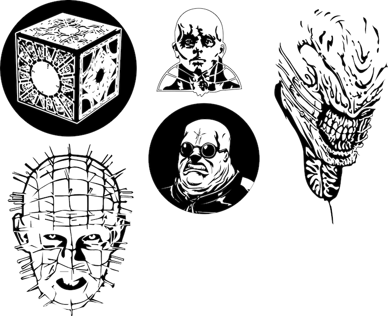 Hellraiser SVG Digital File - Etsy