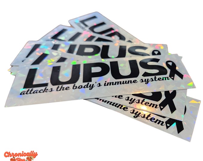 Chronic Illness Butterfly Bubble-free Stickers, Awareness Sticker ...