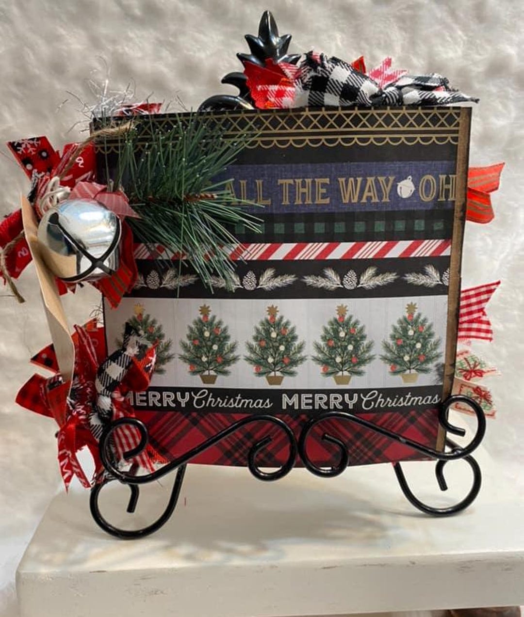 Jingle All the Way - Christmas Memory Book for Pictures, Keepsakes, and ...