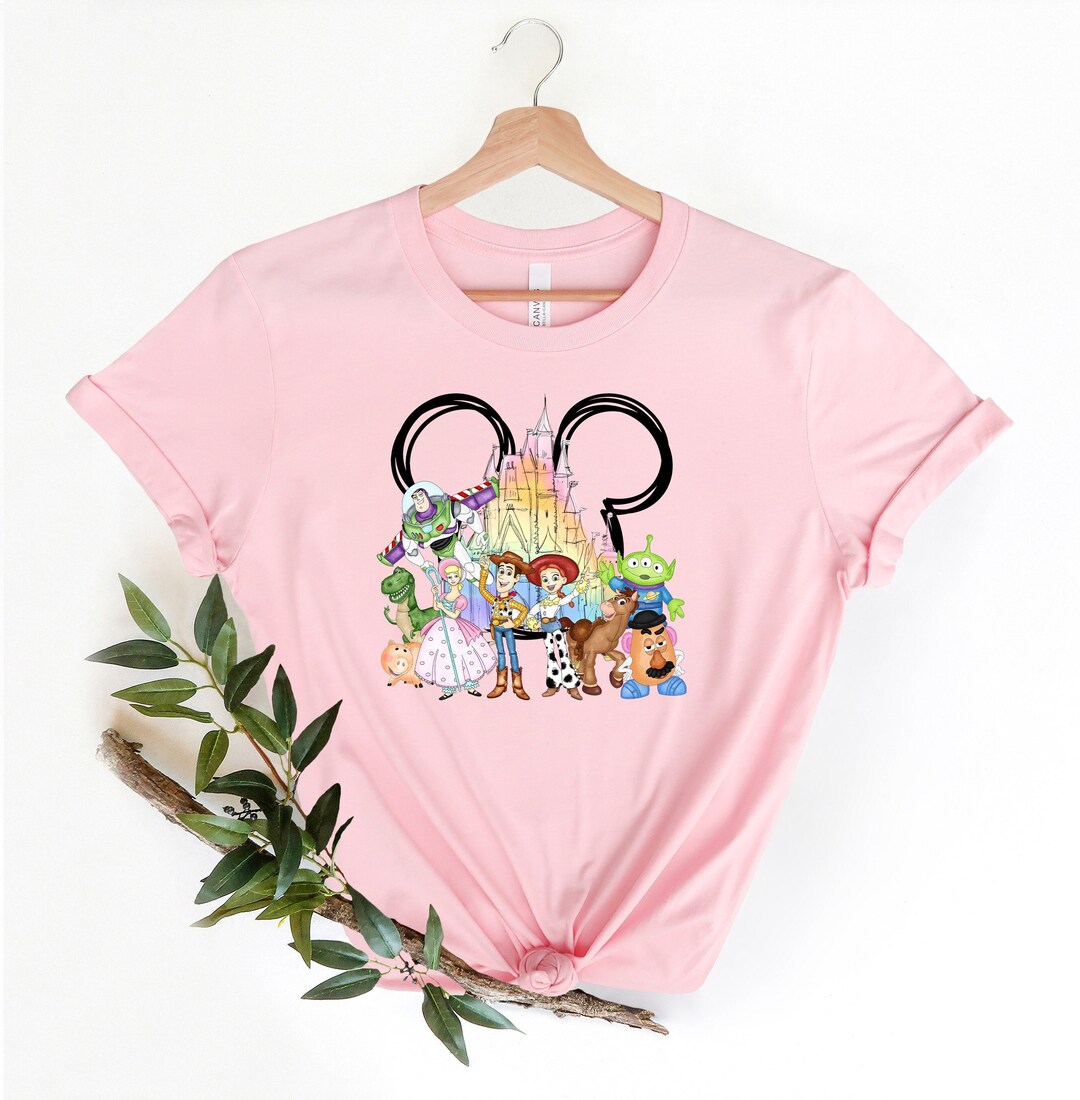 Disney Castle Toy Story Shirt, Disney Watercolor Toy Story Shirt ...