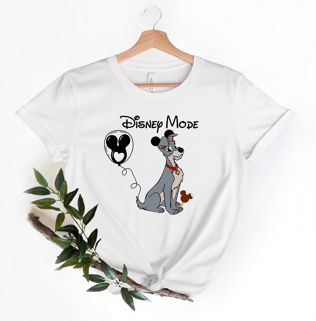 Tramp Disney Mode Shirt, Lady and the Tramp Shirt, Disney Characters ...