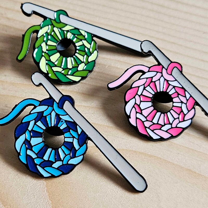 Crochet Pin - Etsy