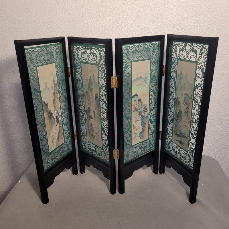Chinese Wood Divider - Etsy