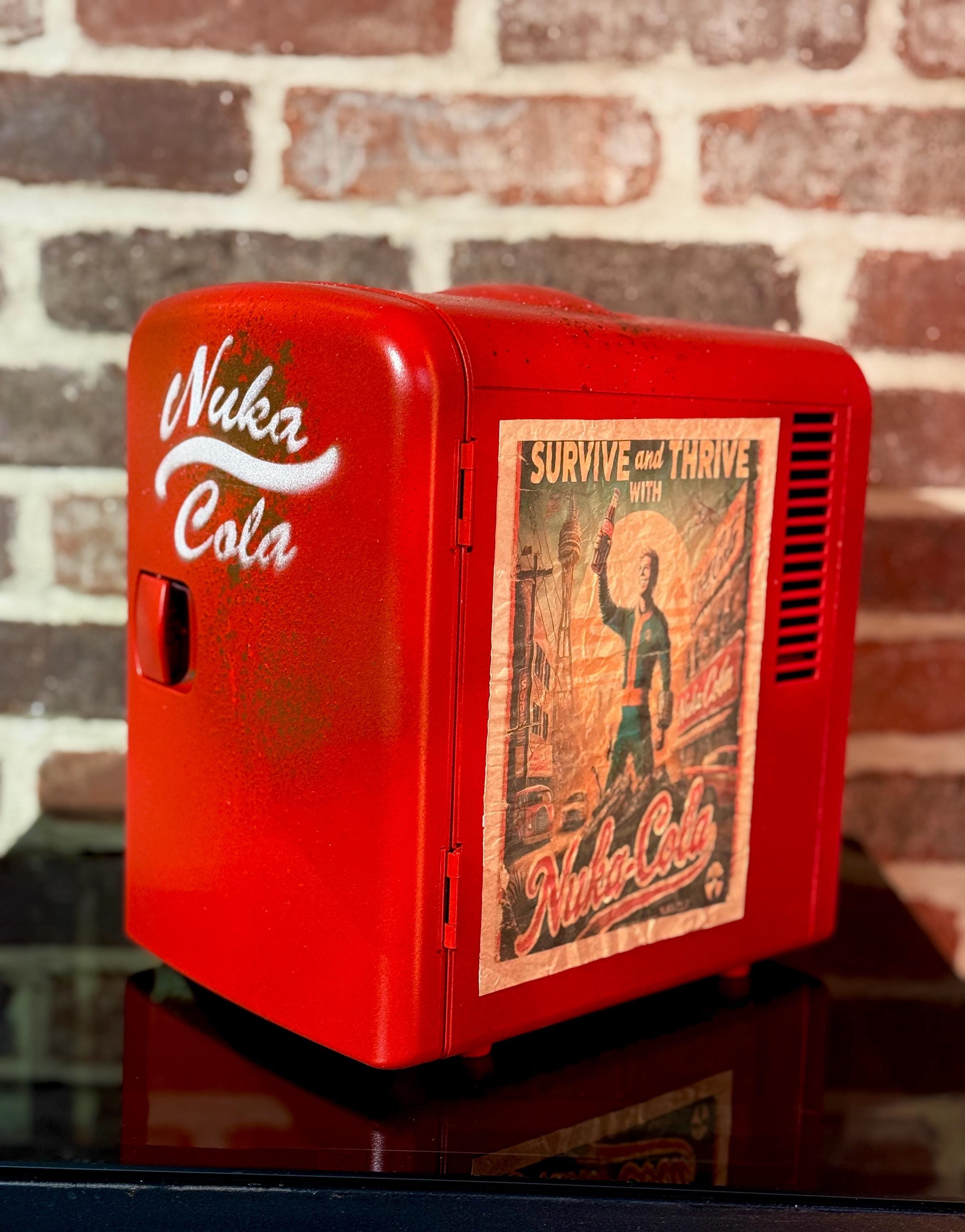 Nuka Cola Mini Fridge Quantum Inspired Fallout-inspired Fan Art - Etsy