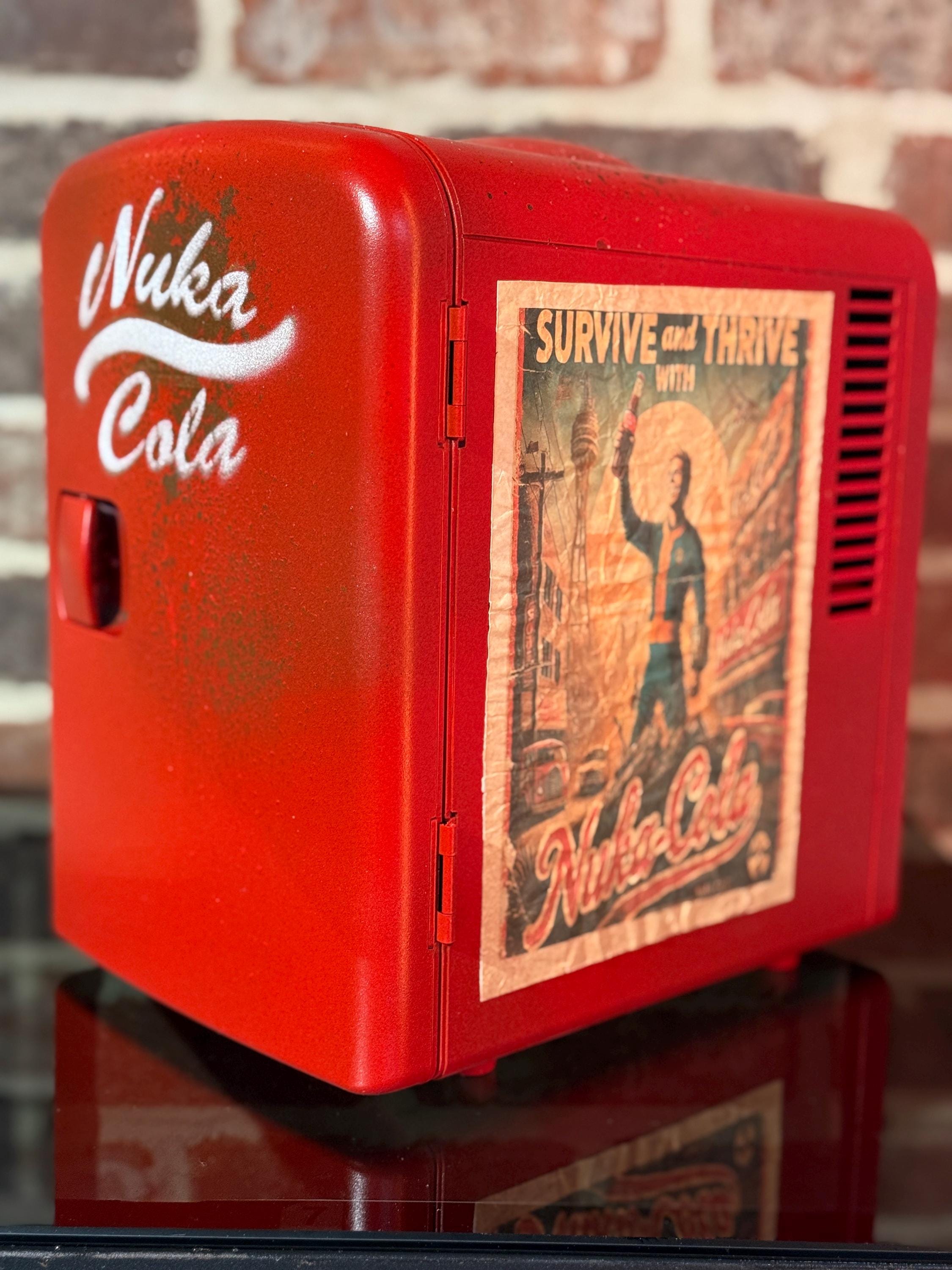 Nuka Cola Mini Fridge Quantum Inspired Fallout-inspired Fan Art - Etsy