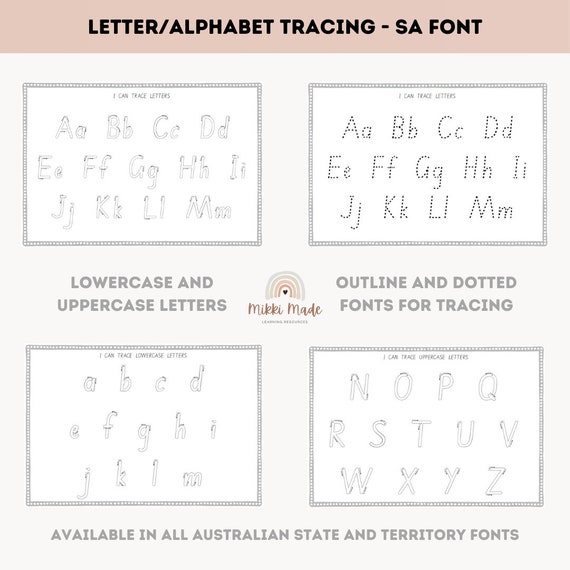 Alphabet Letter Formation