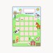 Printable Girls Farm Reward Chart | Girls Farm Sticker Chart | Kids ...