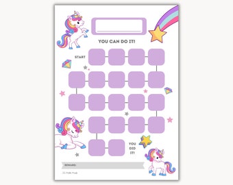 Printable Groovy Reward Chart | Groovy Sticker Chart | Kids Reward ...
