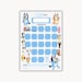 Printable Groovy Reward Chart | Groovy Sticker Chart | Kids Reward ...