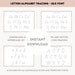 Letter Tracing | Queensland State Font | Alphabet Tracing | Printable ...