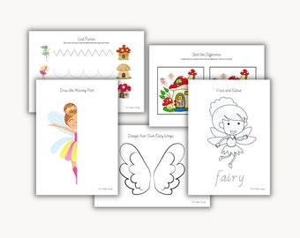 Printable Fairy Reward Chart Fairy Sticker Chart Kids - Etsy