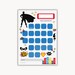 Printable Superhero Reward Chart | Superhero Australian Animal Sticker ...