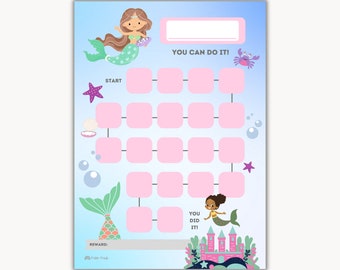 Printable Fairy Reward Chart Fairy Sticker Chart Kids - Etsy