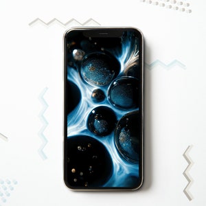 10 Pack - Blue Diffusion Wallpaper | Phone Wallpaper I Galaxy Wallpaper ...