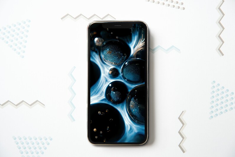 10 Pack - Blue Diffusion Wallpaper | Phone Wallpaper I Galaxy Wallpaper ...