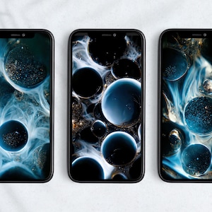 10 Pack - Blue Diffusion Wallpaper | Phone Wallpaper I Galaxy Wallpaper ...