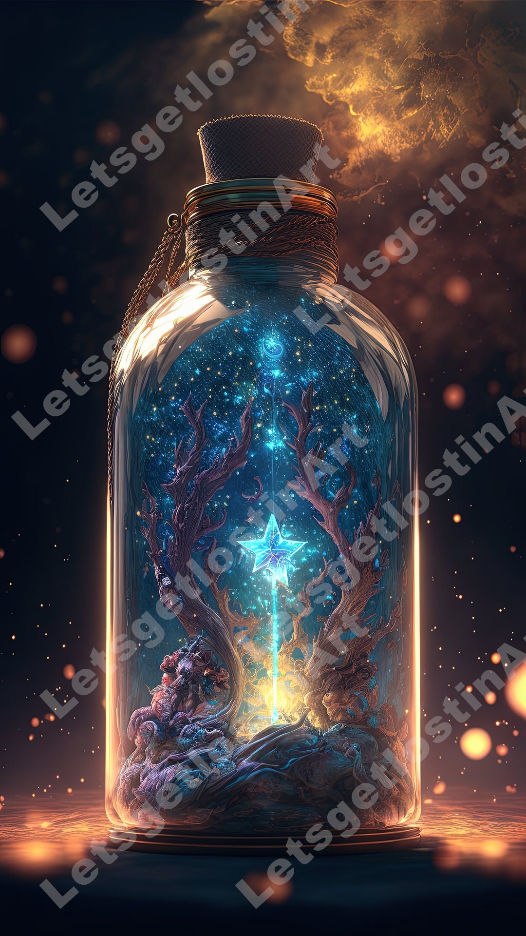 Magic Iphone Wallpaper I Magic Wallpaper Digital Download - Etsy