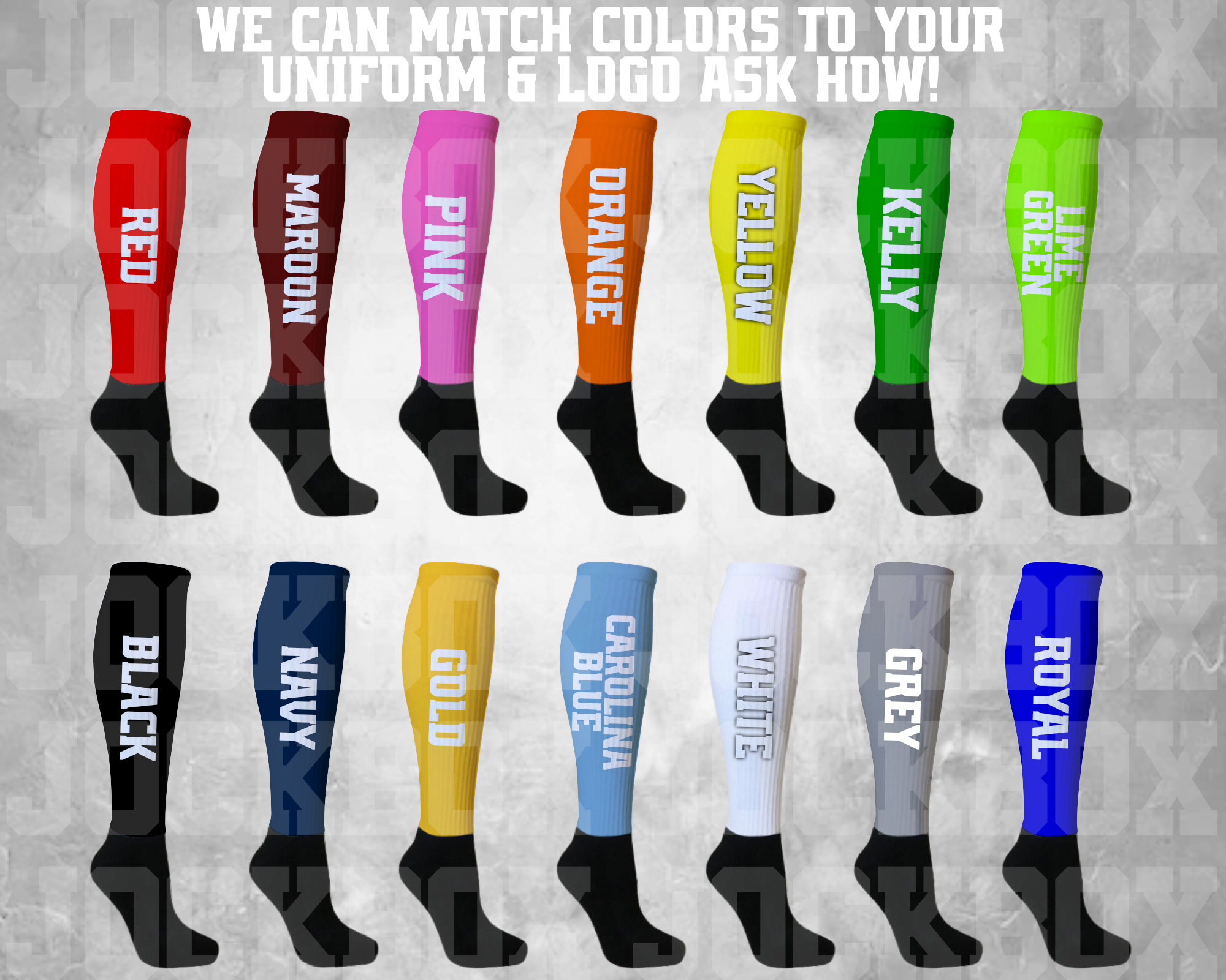 Custom Athletic Knee High Socks Face Photo Personalized Sports - Etsy