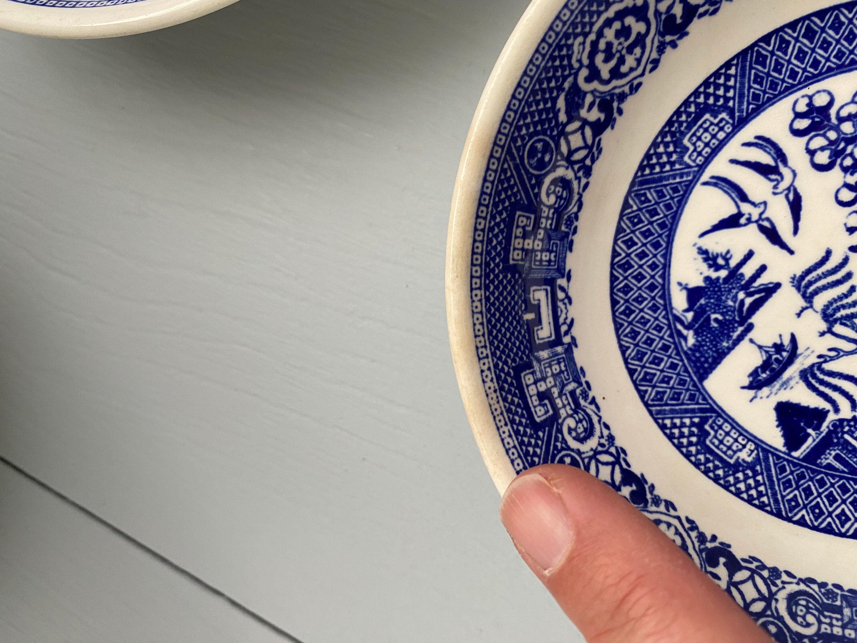 Homer Laughlin Blue Willow Fruit or Dessert Bowls - Etsy