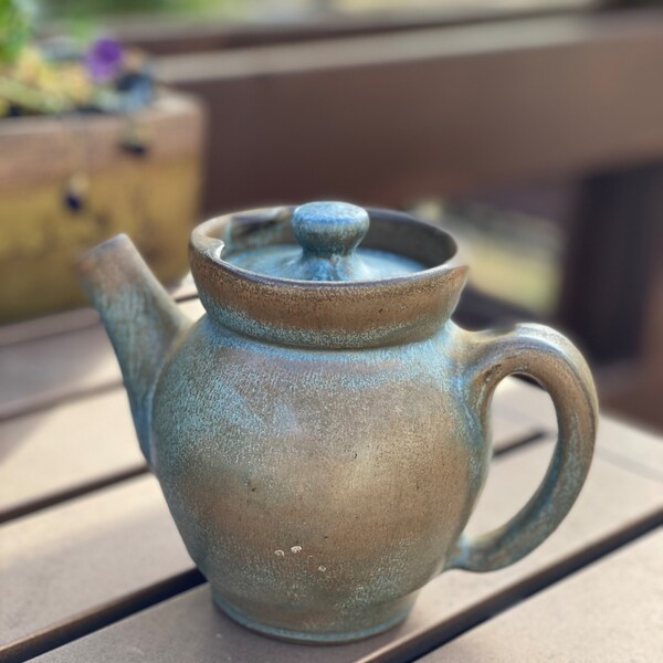 Art Pottery Teapot - Etsy