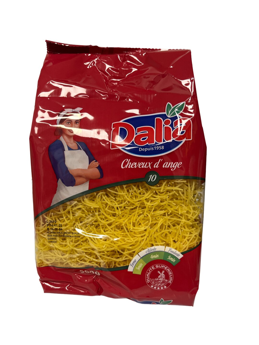 Pasta Angel Hair Dalia 500g. Seffa - Etsy