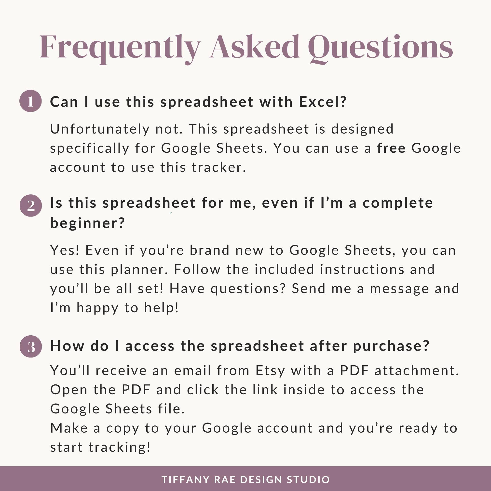 5 Year Calendar Google Sheets Template: Year at a Glance Planner ...