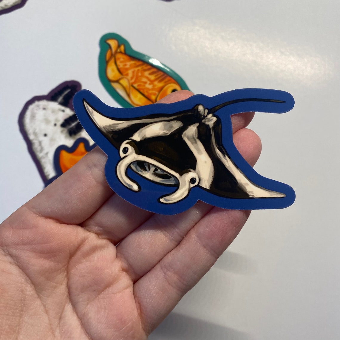 Sea Creature Stickers / Vinyl Sticker / Laptop Sticker / Ocean Life ...
