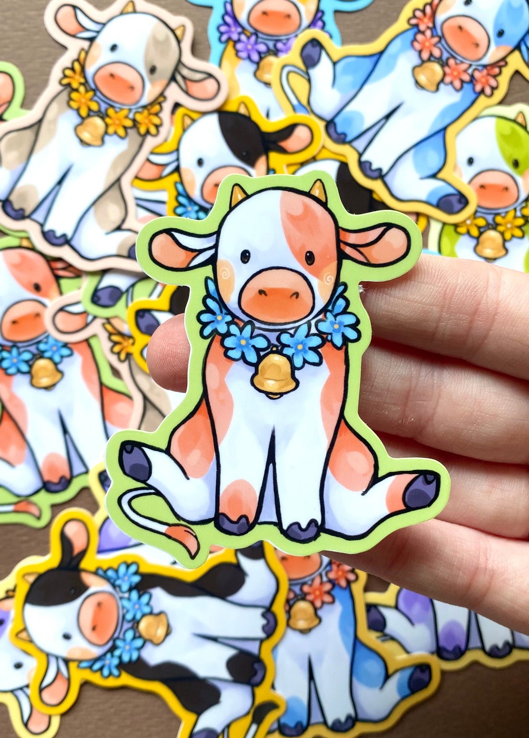 Mystery Cow Sticker / Vinyl Sticker / Laptop Sticker / Cowcore Sticker ...