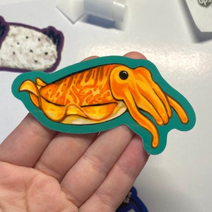 Sea Creature Stickers / Vinyl Sticker / Laptop Sticker / Ocean Life ...