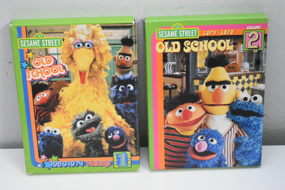 Sesame Street Old School Volumes 1 and 2 Television Episodes TV Show - Etsy
