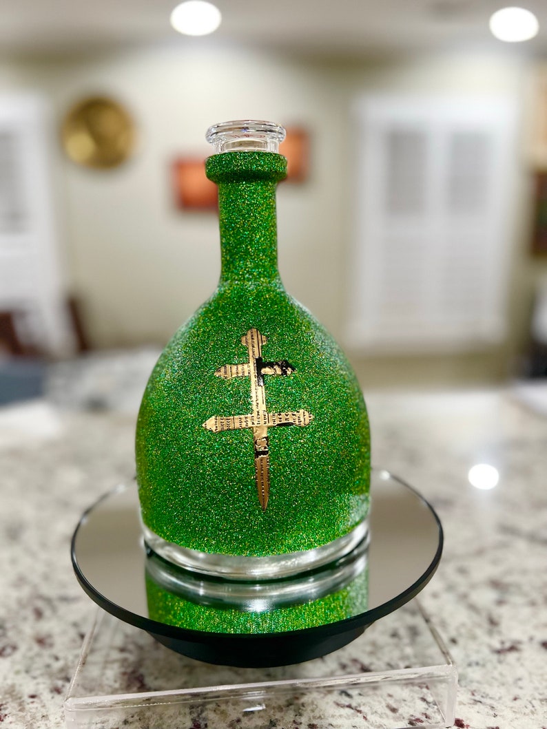 D'usse Glitter Bottl,decanter With Glitter,birthday Gift,wedding Gift ...