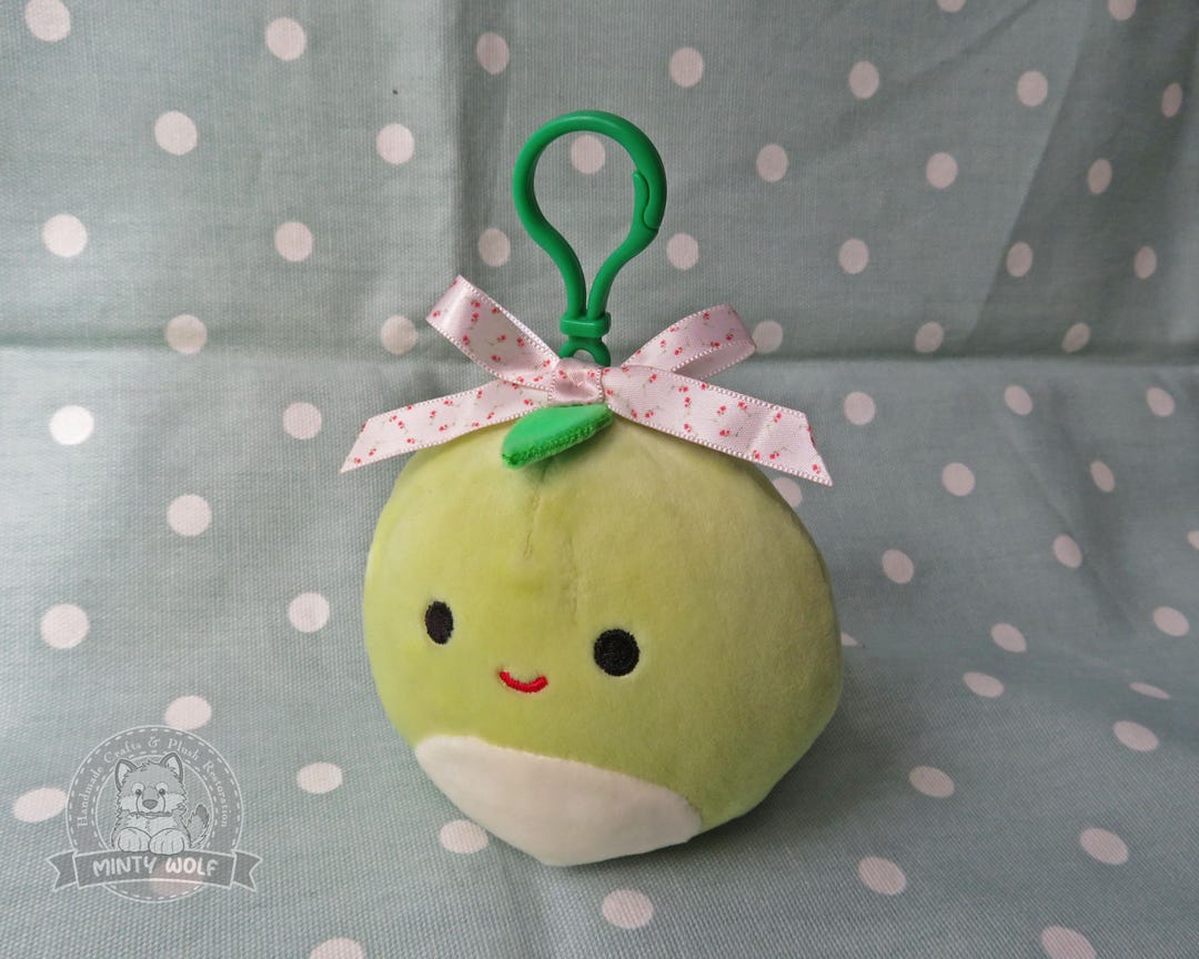 Adopt Ashley the Apple Upcycled Plush - Etsy