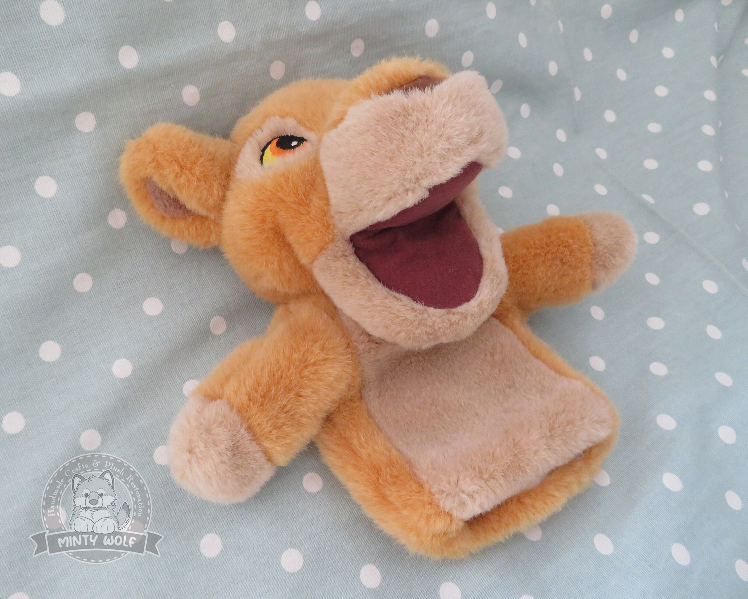 Adopt Kiara the Lion Puppet - Etsy