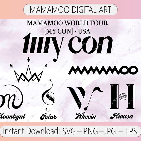 Mamamoo Logo Svg - Etsy