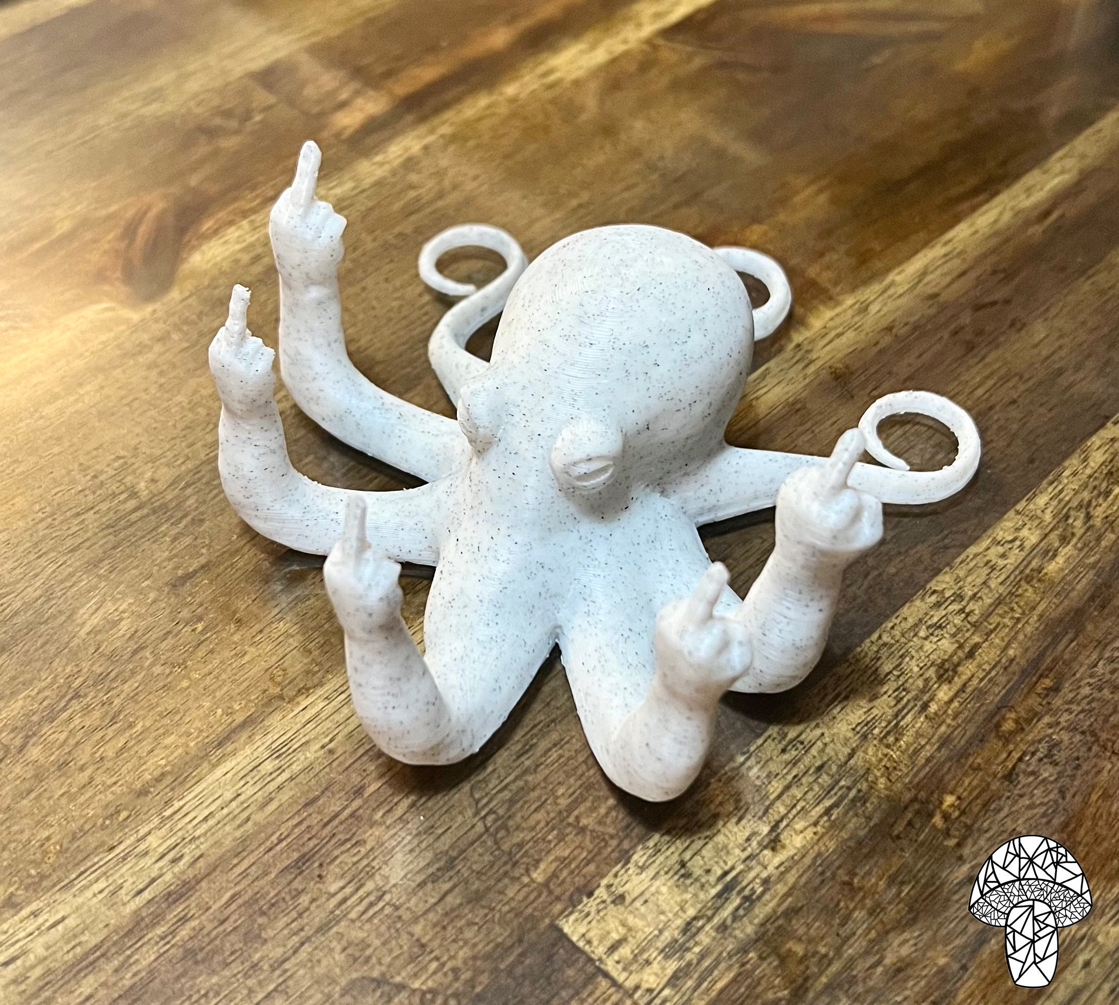 Fucktopus Octopus Middle Finger Rude Vulgar Prank Gift - Etsy Australia