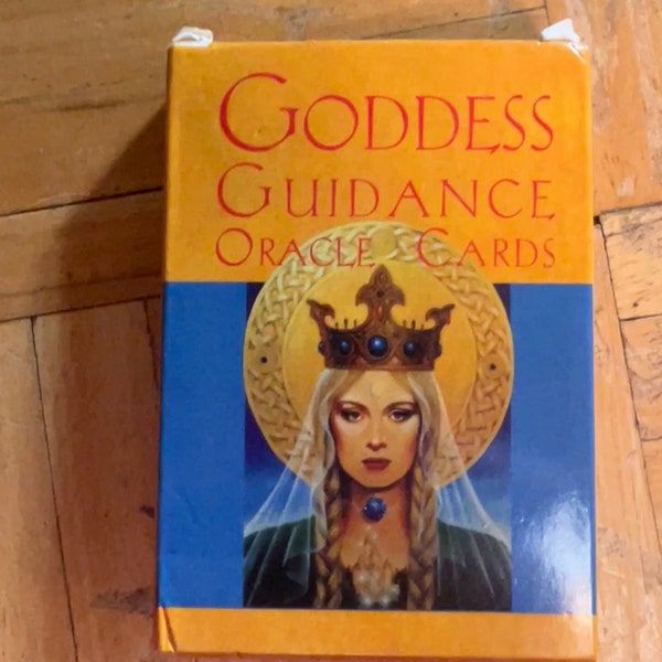 Goddess Guidance Oracle Cards Etsy