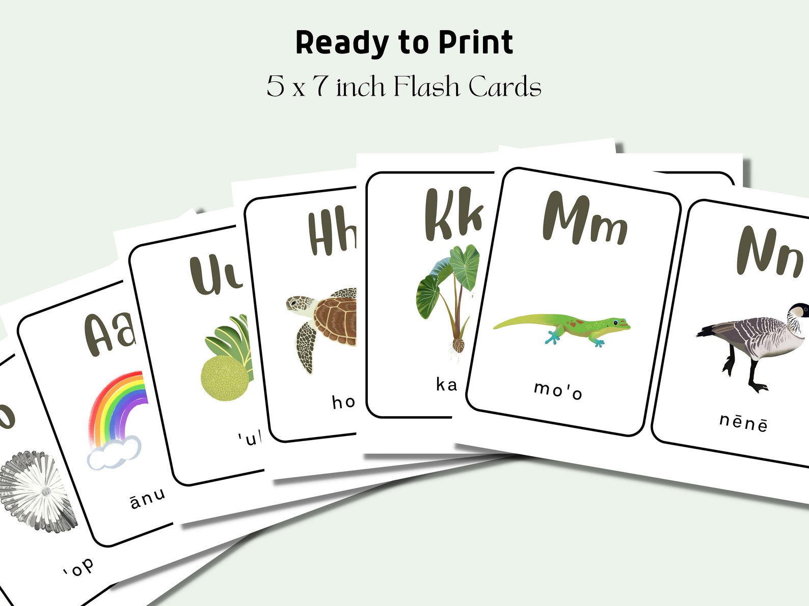 Hawaiian Educational Printable, Hawaiian Alphabet, 'Ōlelo Hawai'i ...