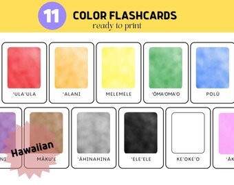 Hawaiian Educational Printable, Body Parts in Hawaiian, 'Ōlelo Hawai'i ...