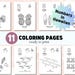 Hawaiian Numbers Coloring Pages, Nā Hua Helu, Digital Download ...