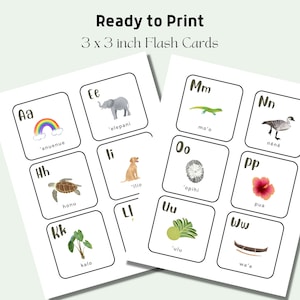Hawaiian Educational Printable, Hawaiian Alphabet, 'Ōlelo Hawai'i ...