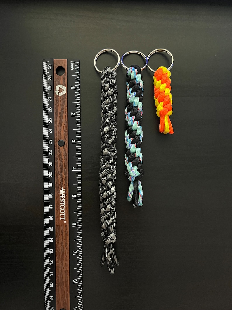 Paracord Keychain for Outdoorsy People and a Great Holiday Gift! - Etsy