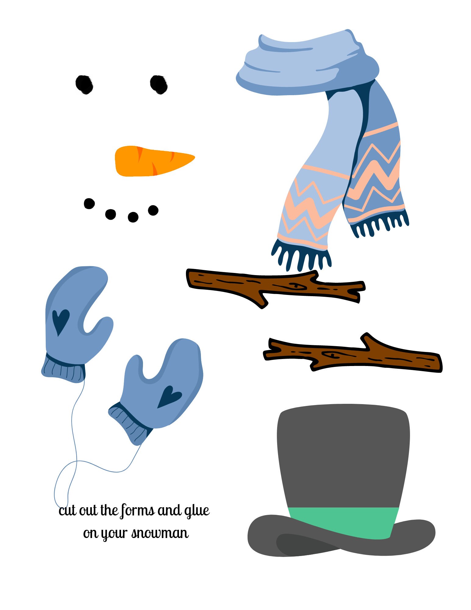 Let's Build a Snowman - Etsy