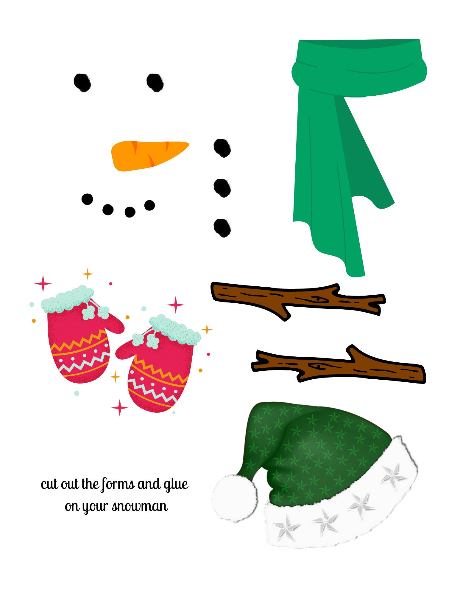 Let's Build a Snowman - Etsy