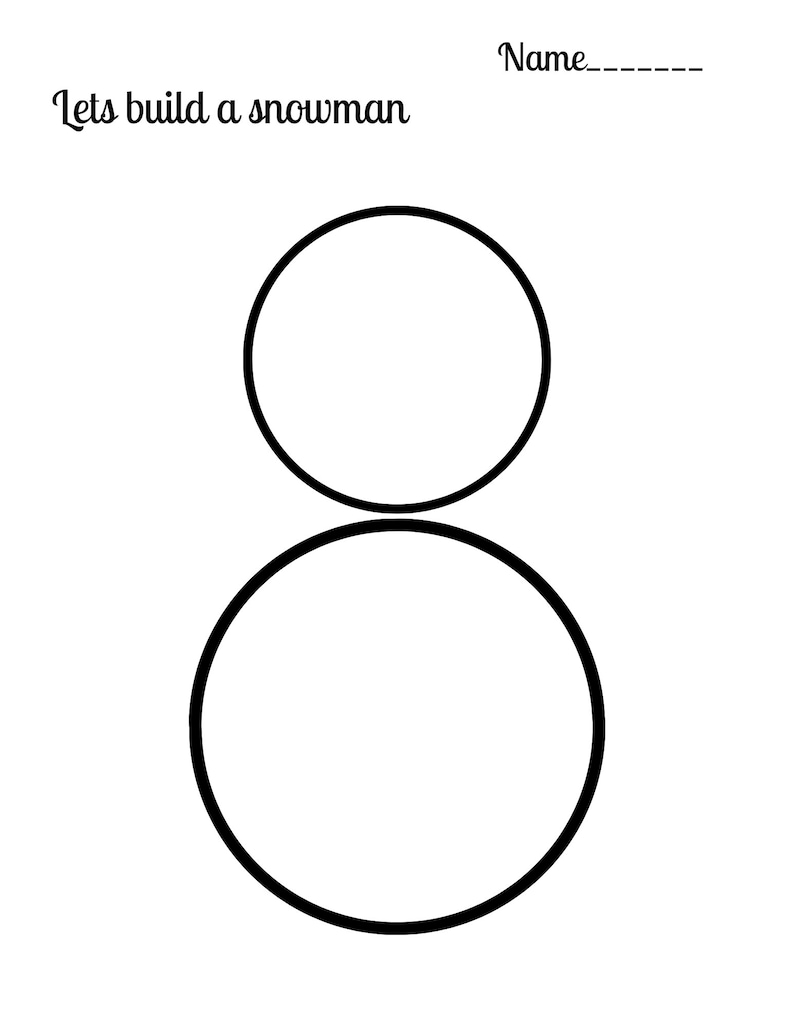 Let's Build a Snowman - Etsy